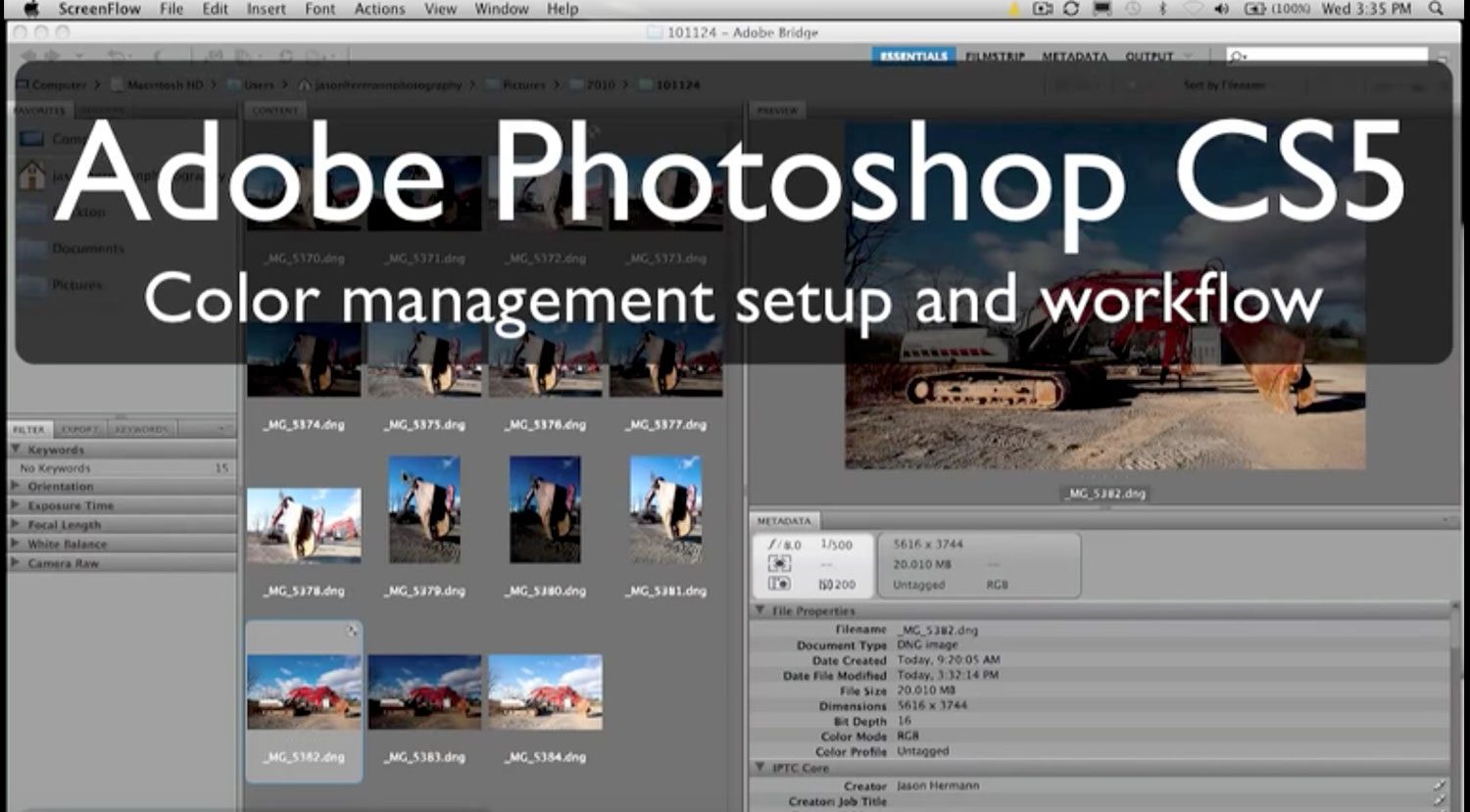 Adobe Photoshop – Set-Up and Color Management – Three Part Video ...