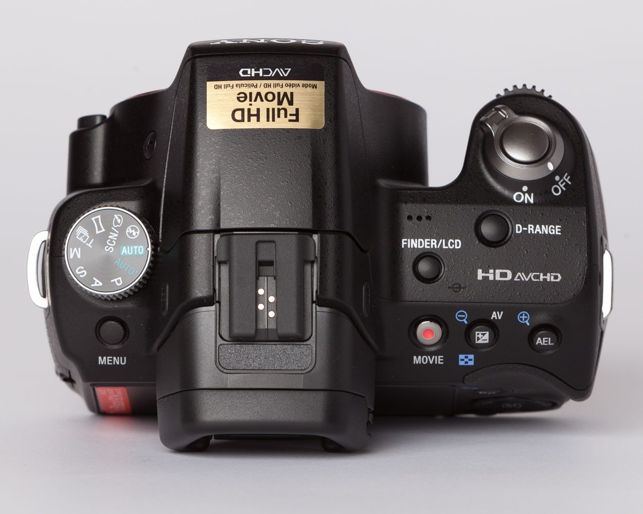 sony Alpha 35 – Top – SonyAlphaLab