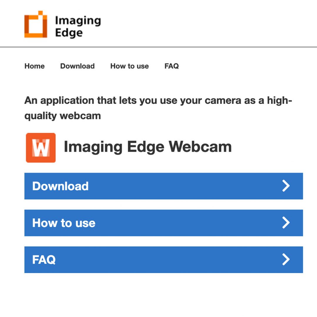 Imaging Edge – SonyAlphaLab