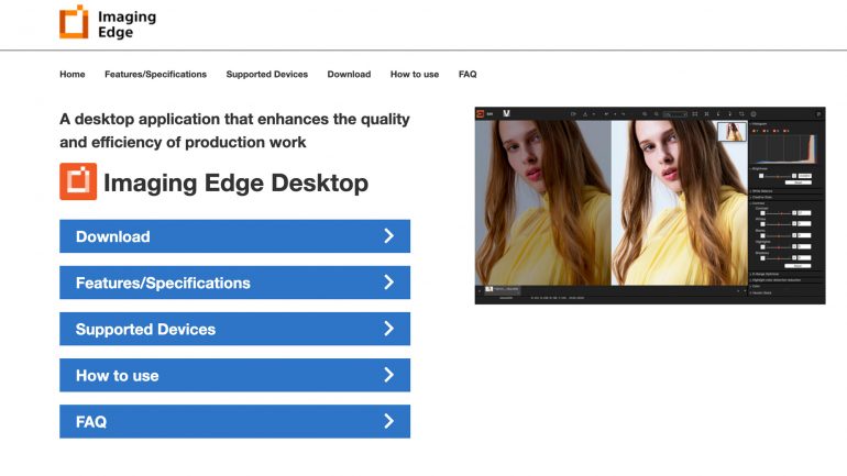 imaging-edge-desktop – SonyAlphaLab