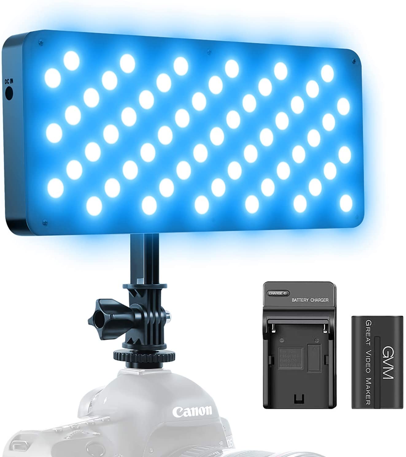 My GVM RGB20W On-Camera RGB LED Video Light Review – SonyAlphaLab