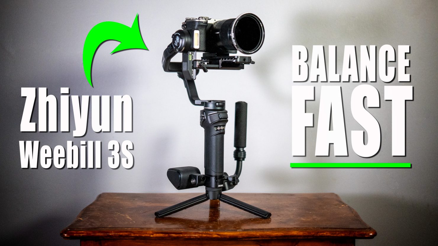 Zhiyun Weebill 3S – Balancing For Beginners Tutorial – Landscape and Portrait Mode – SonyAlphaLab