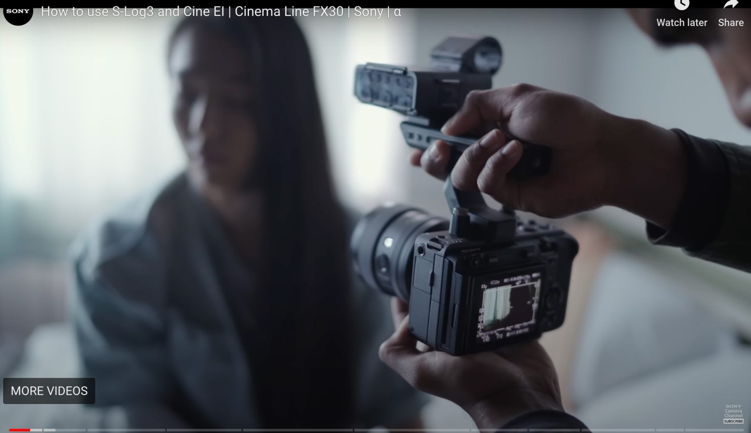 How to use S-Log3 and Cine EI | Sony FX3 & FX30 – SonyAlphaLab