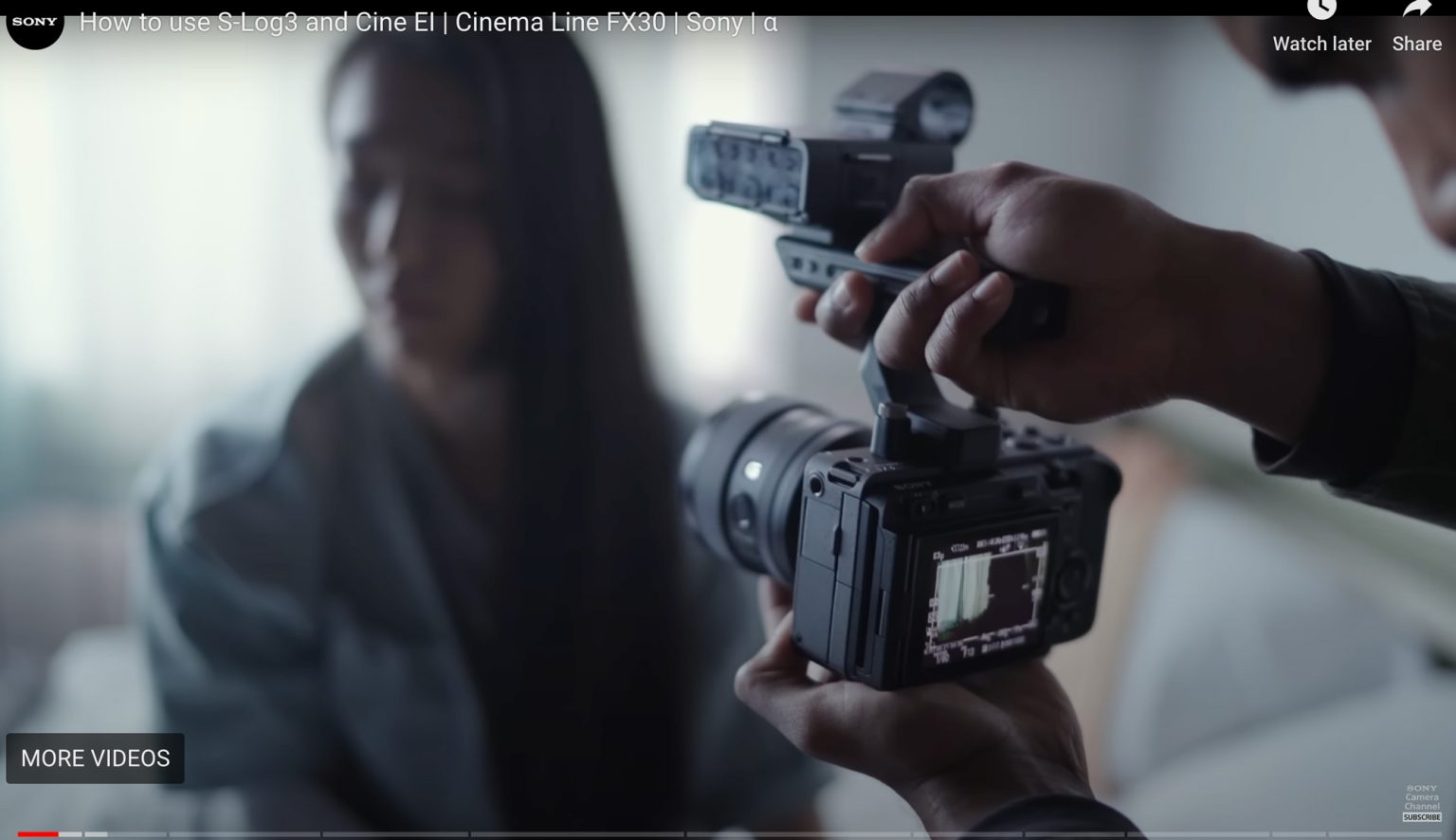 How to use S-Log3 and Cine EI | Sony FX3 & FX30 – SonyAlphaLab